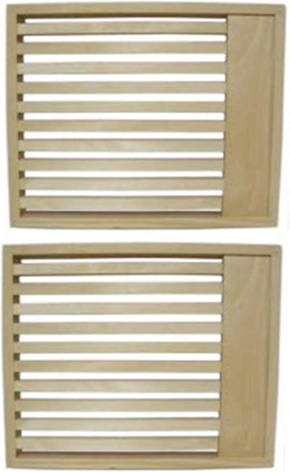 Amazon.com : Shadwins 10 Frame Slatted Rack for Beekeepers (2) : Patio ...