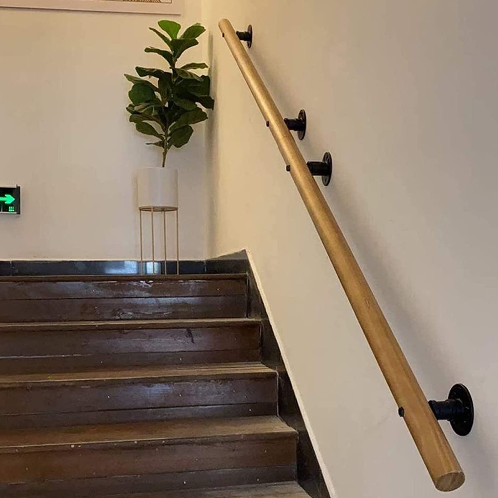 Knotty Pine Stair Railings Modern Newel Post | Contemporary Pine Newel