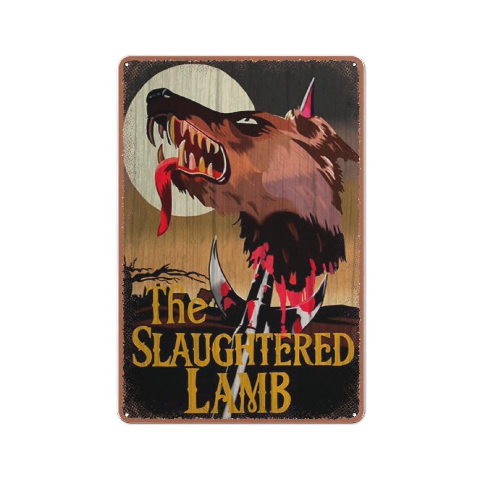Amazon.com: Allijune Vintage Style John Landis Inspired - Slaughtered ...