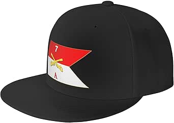 SDAFSV 1st Squadron 17th Cavalry Guidon Baseball Hat-Flat Bill Caps ...