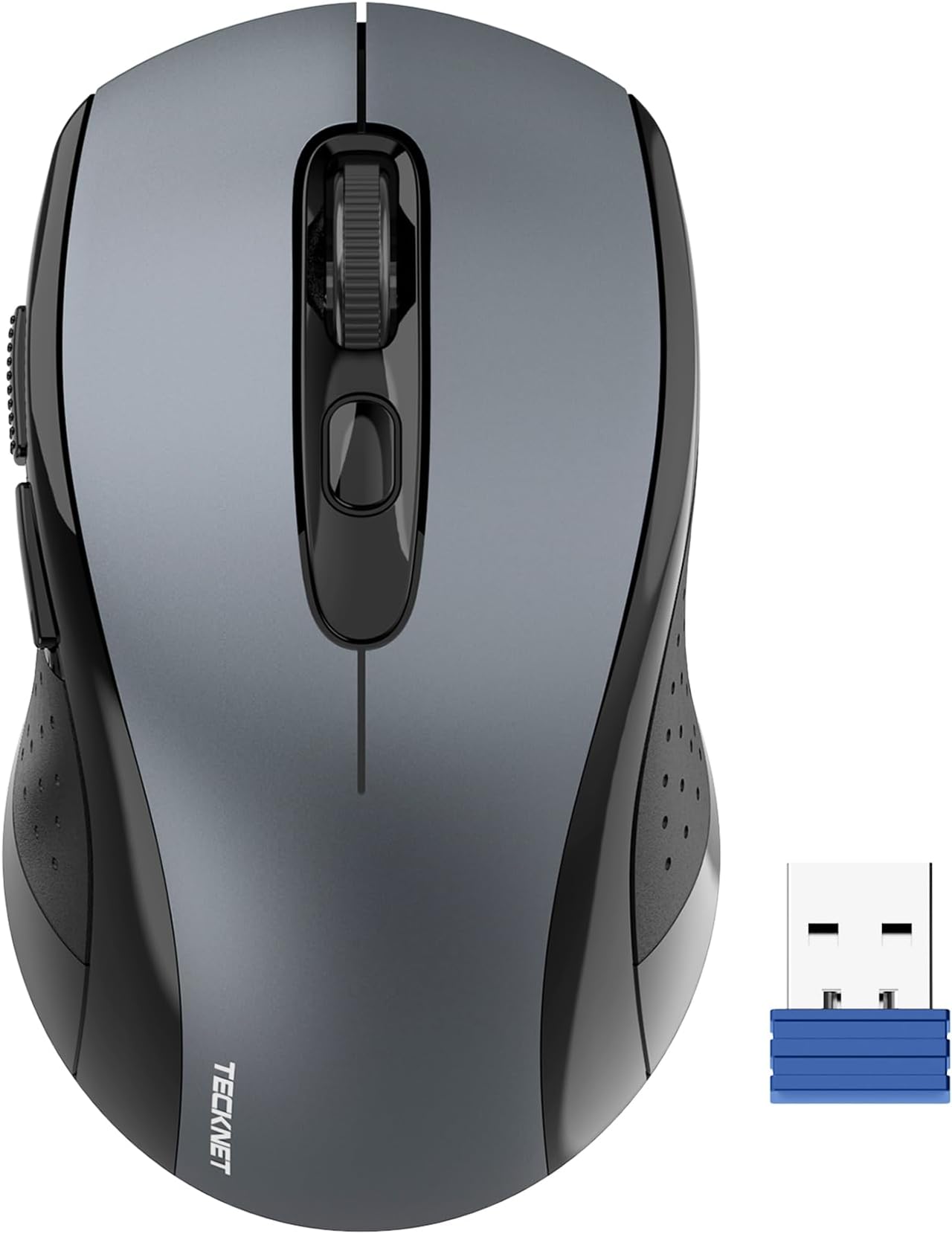 Amazon.com: TECKNET Wireless Computer Mouse, 2.4G Wireless Mouse for ...