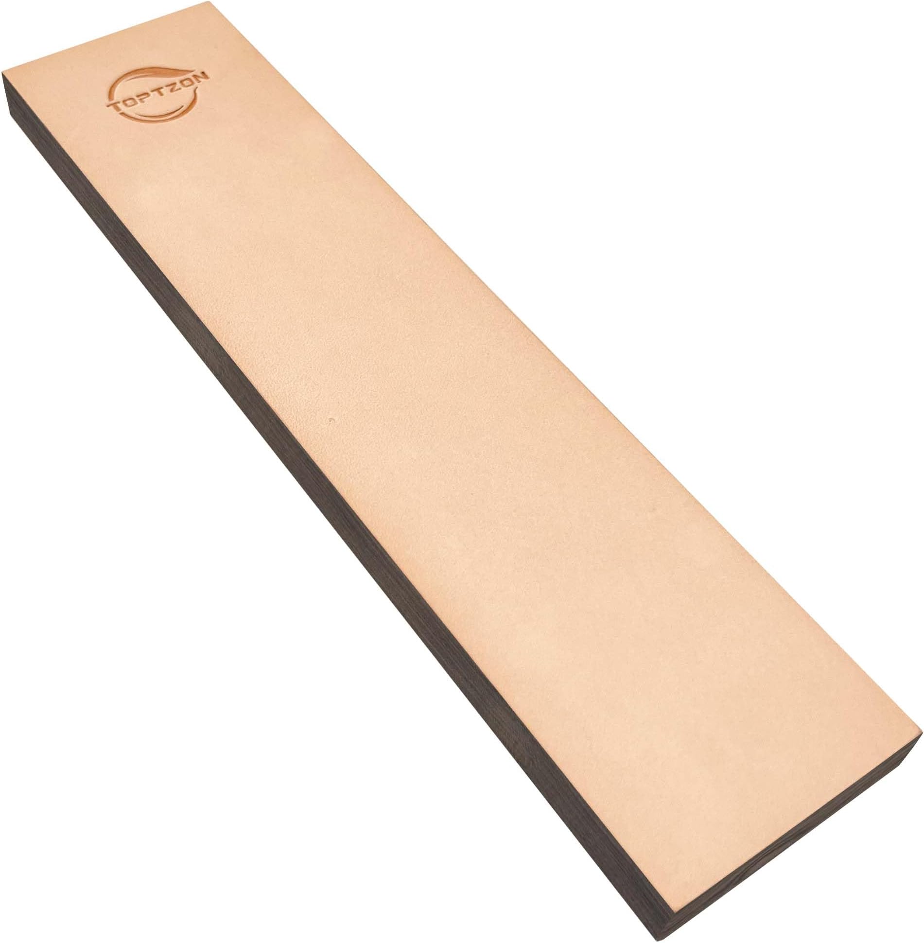 Amazon.com: BeaverCraft Stropping Leather Strop for Knife Sharpening ...