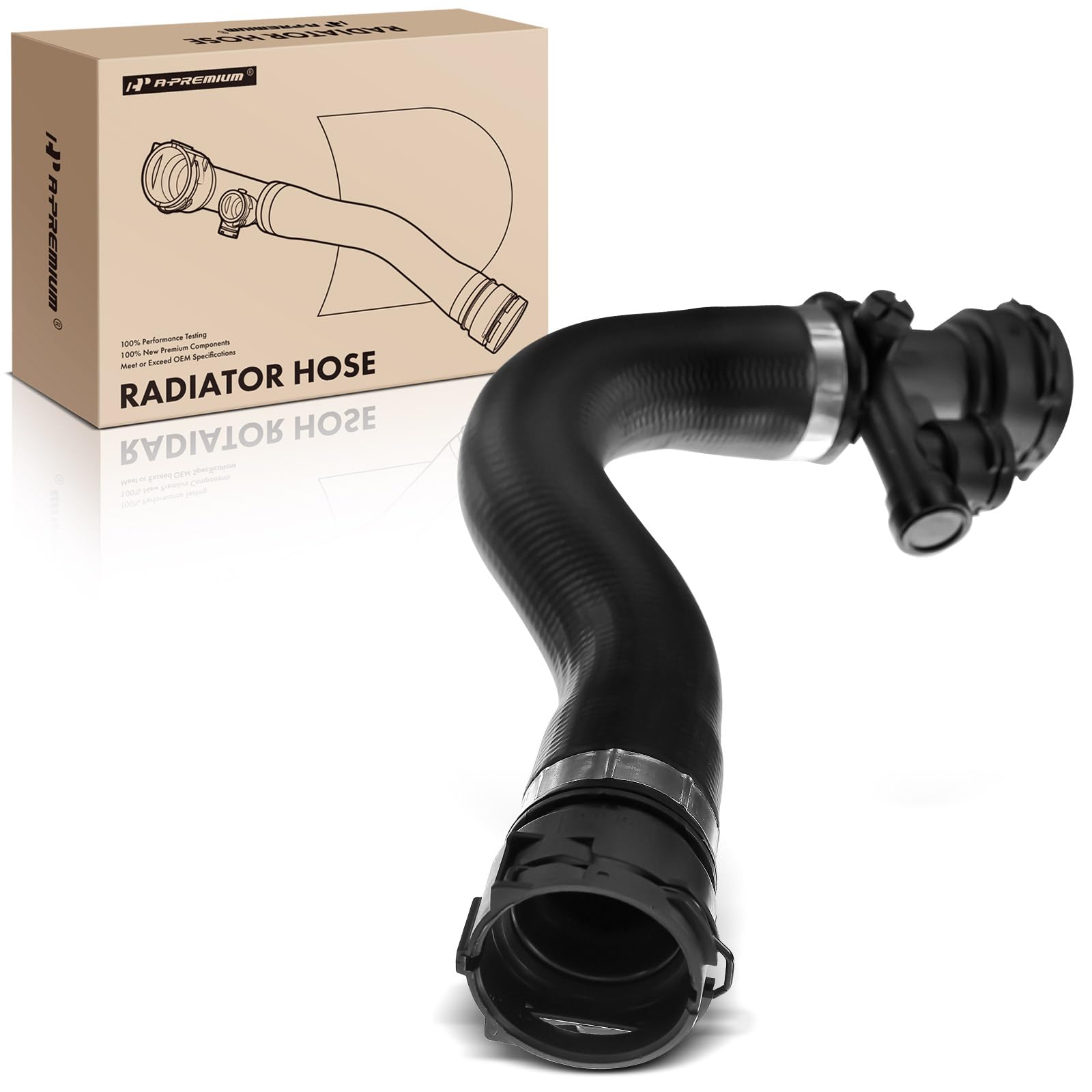 Amazon.com: A-Premium Upper Radiator Coolant Hose Compatible with BMW ...