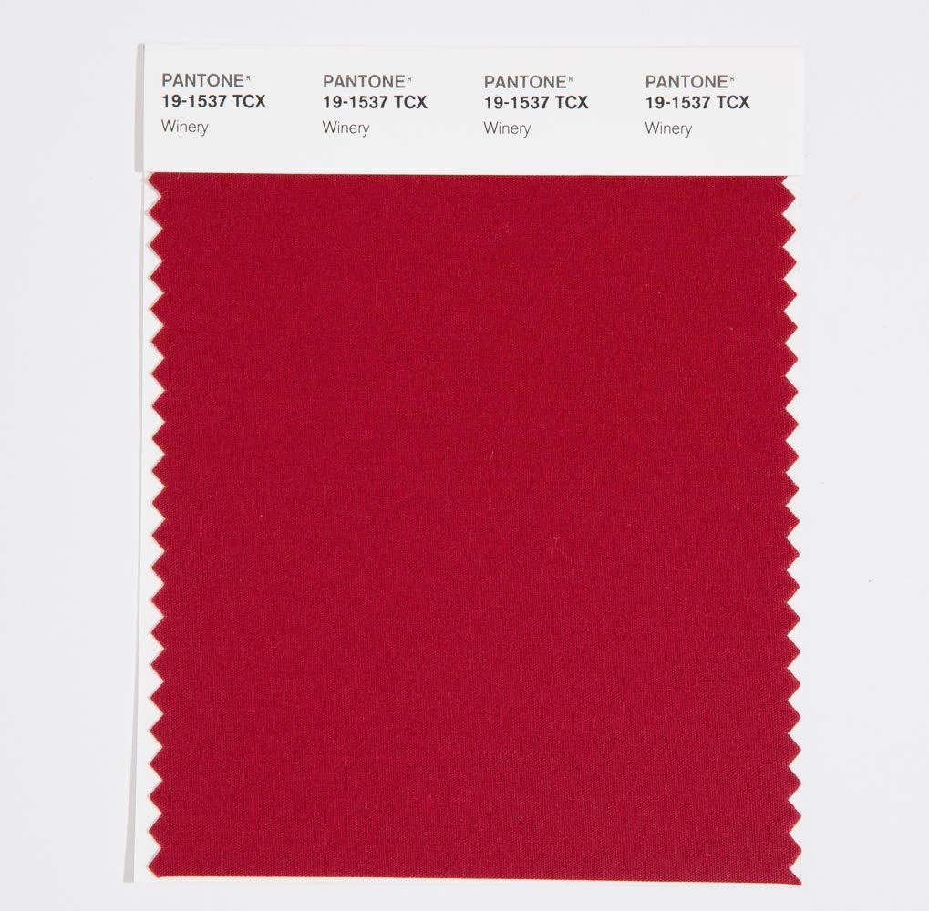 Amazon.com: Pantone Cotton Swatch Card Color Standard, Color # 19-1537 ...