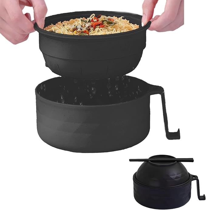 Amazon.com: XIZHCNTLX Ramen Noodles Bowl,Ramen Bowl Set,Microwave ...