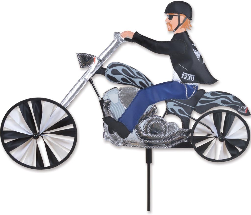 Amazon.com: 25 in. Chopper Motorcycle Spinner : Patio, Lawn & Garden