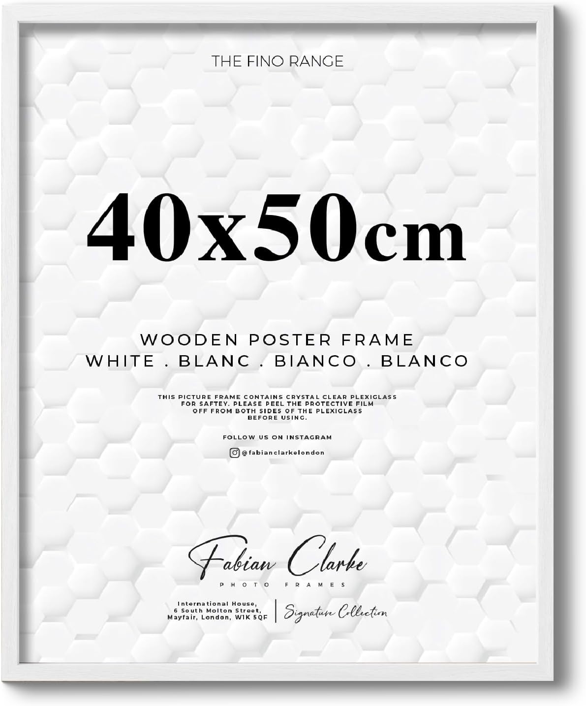 Thin Wooden Picture Frame for Posters Poster Prints and Photos with ...