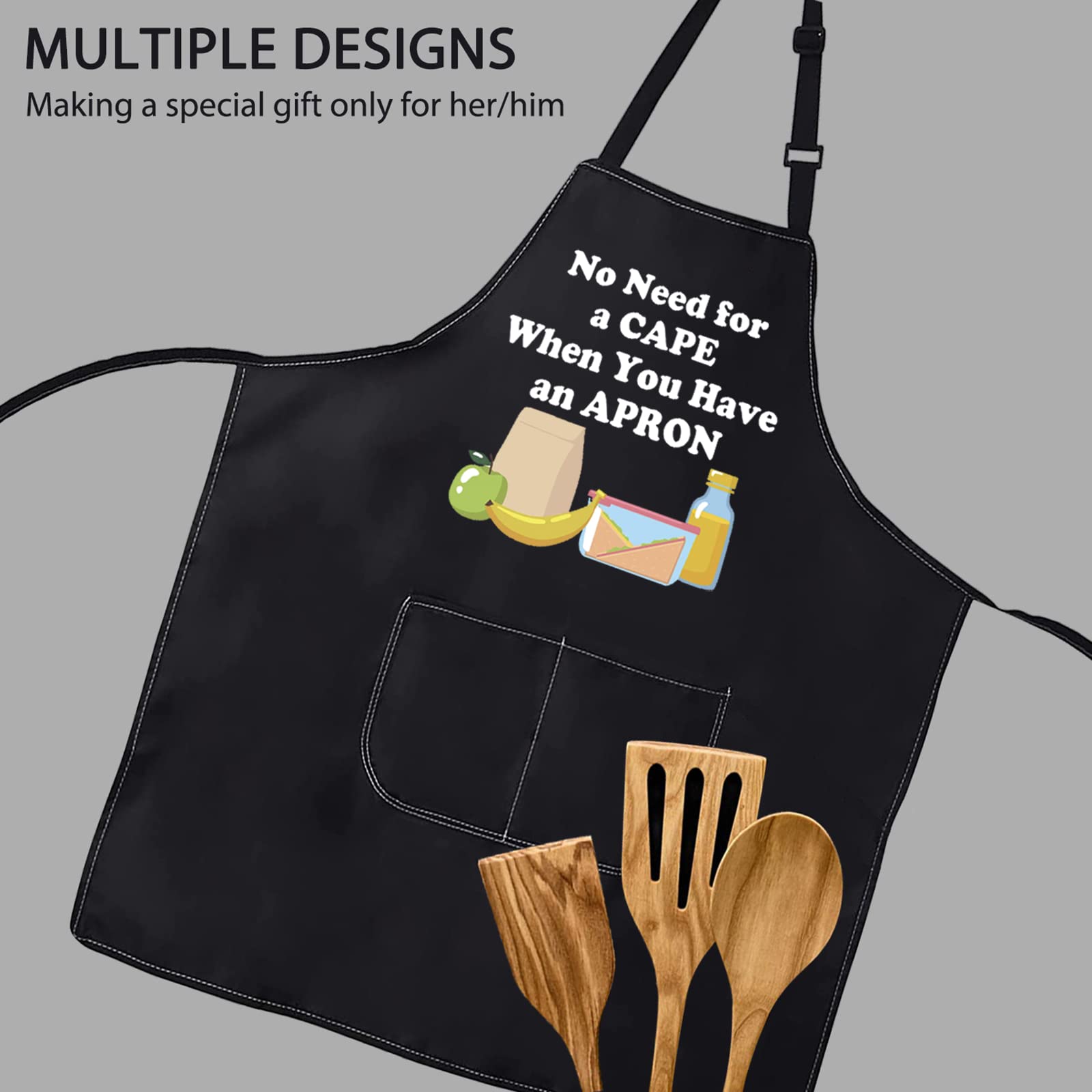 Snapklik.com : POFULL School Lunch Lady Gift No Need For A Cape When ...
