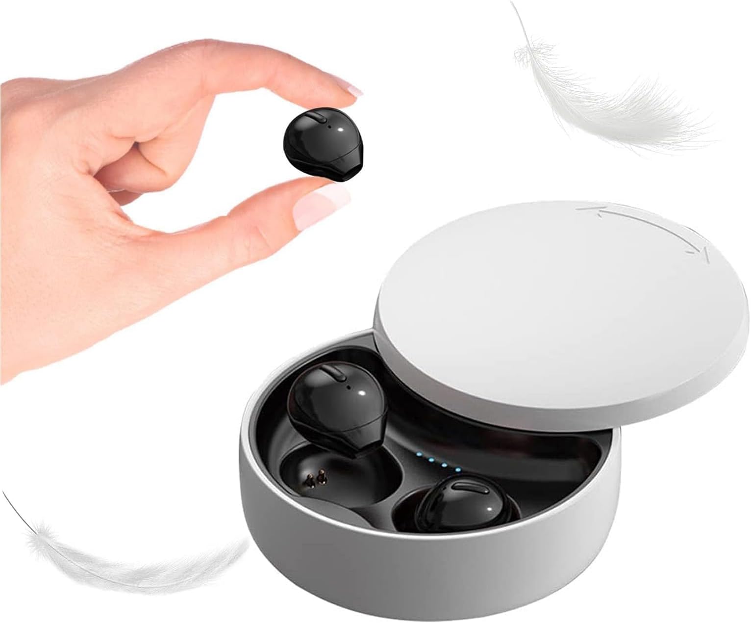 Amazon.com: Invisible Earbuds Sleep Smallest Bluetooth Earbuds Mini ...
