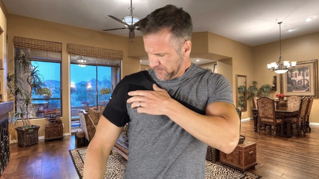 Watch How to wear Zenkeyz Shoulder Brace on Amazon Live