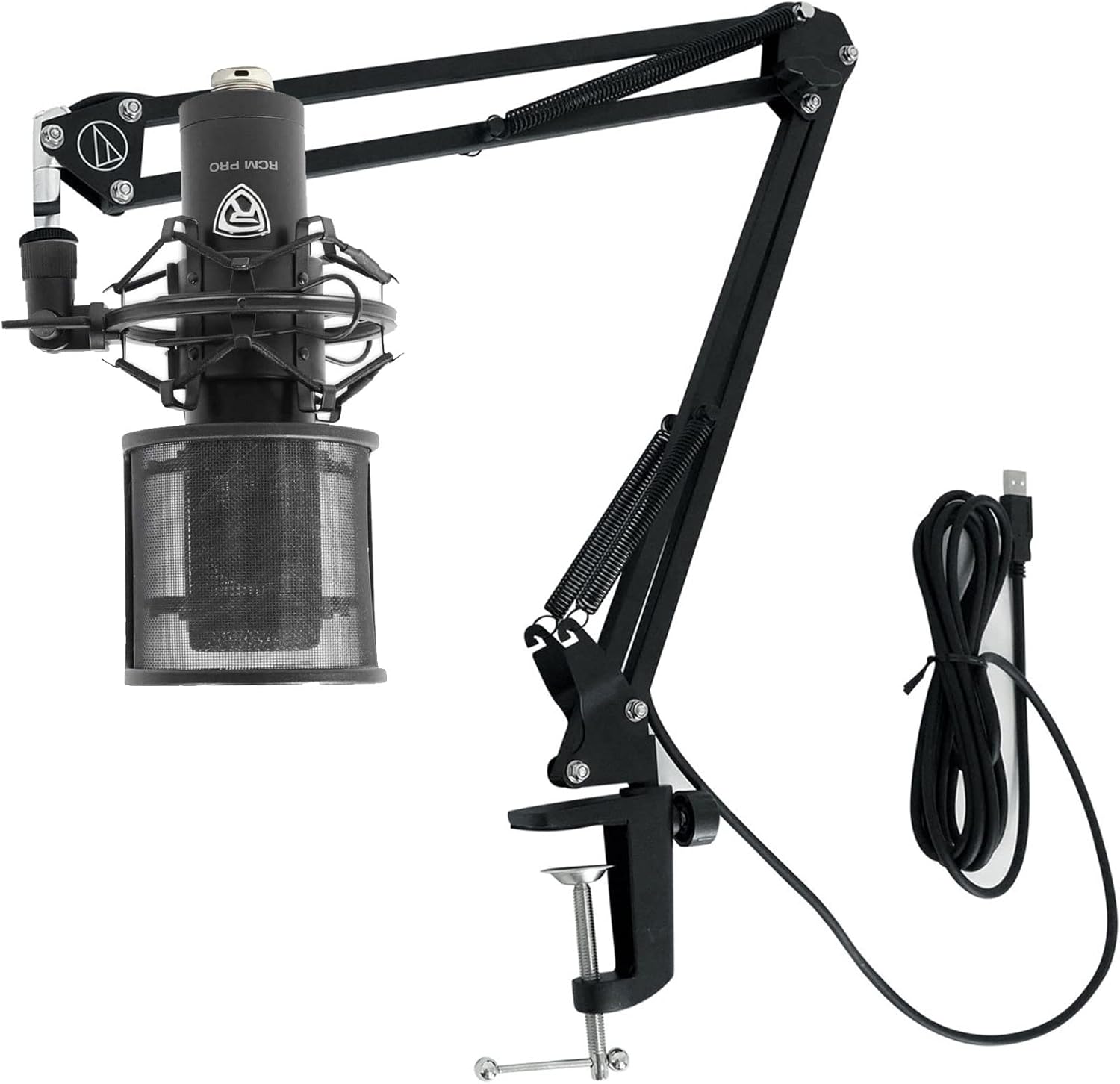 Amazon.com: Rockville RCM PRO Studio/Recording Condenser Microphone w ...