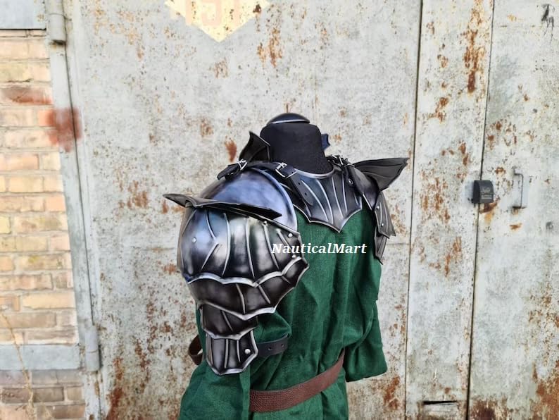 NauticalMart Armadura de hombros de guerrero gótico, par de hombreras ...