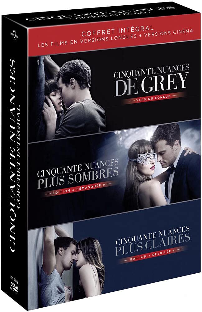 Coffret DVD Cinquante Nuances [Coffret DVD]: Amazon.fr: Dakota Johnson ...
