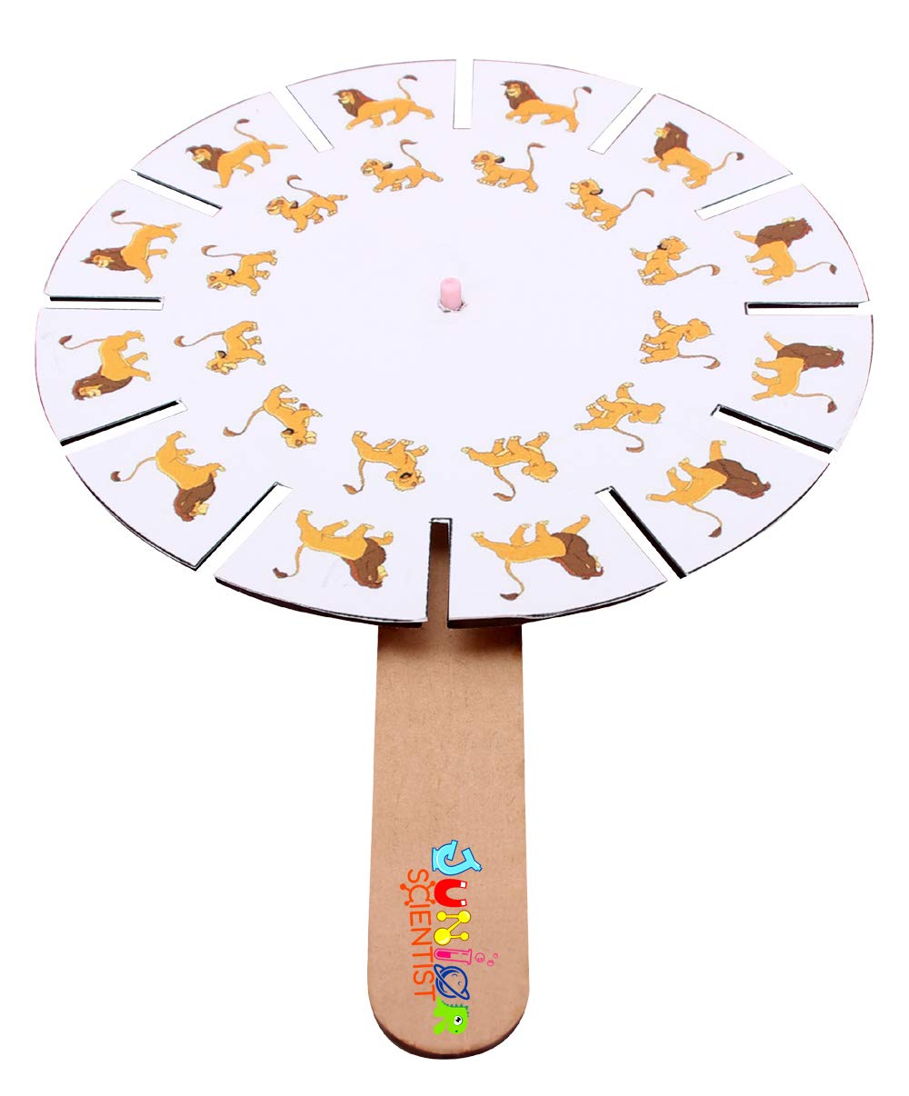 The Curious Brain Zoopraxiscope Zoetrope Phantoscope Working Model Diy ...