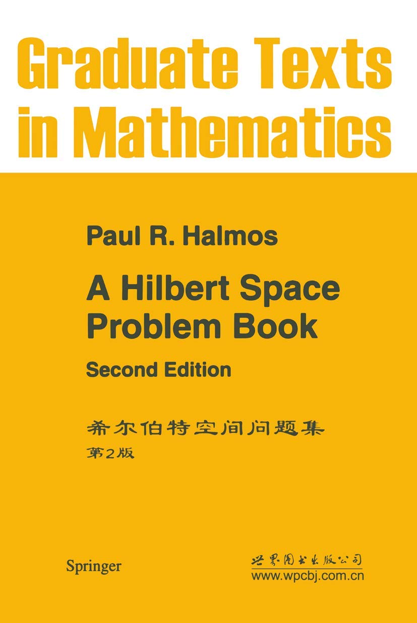 Amazon.com: A Hilbert Space Problem Book (Graduate Texts in Mathematics ...