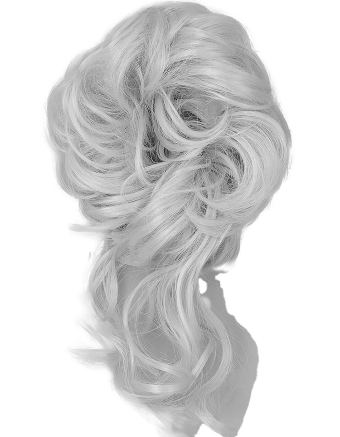 Amazon.com : Faringoto Messy Bun Hair Piece,Tousled Updo,Scrunchie Hair ...