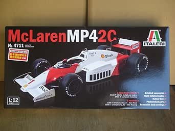 Amazon.co.jp: ITALERI IT4711 1/12 McLaren MP4/2C Plastic Model with ...