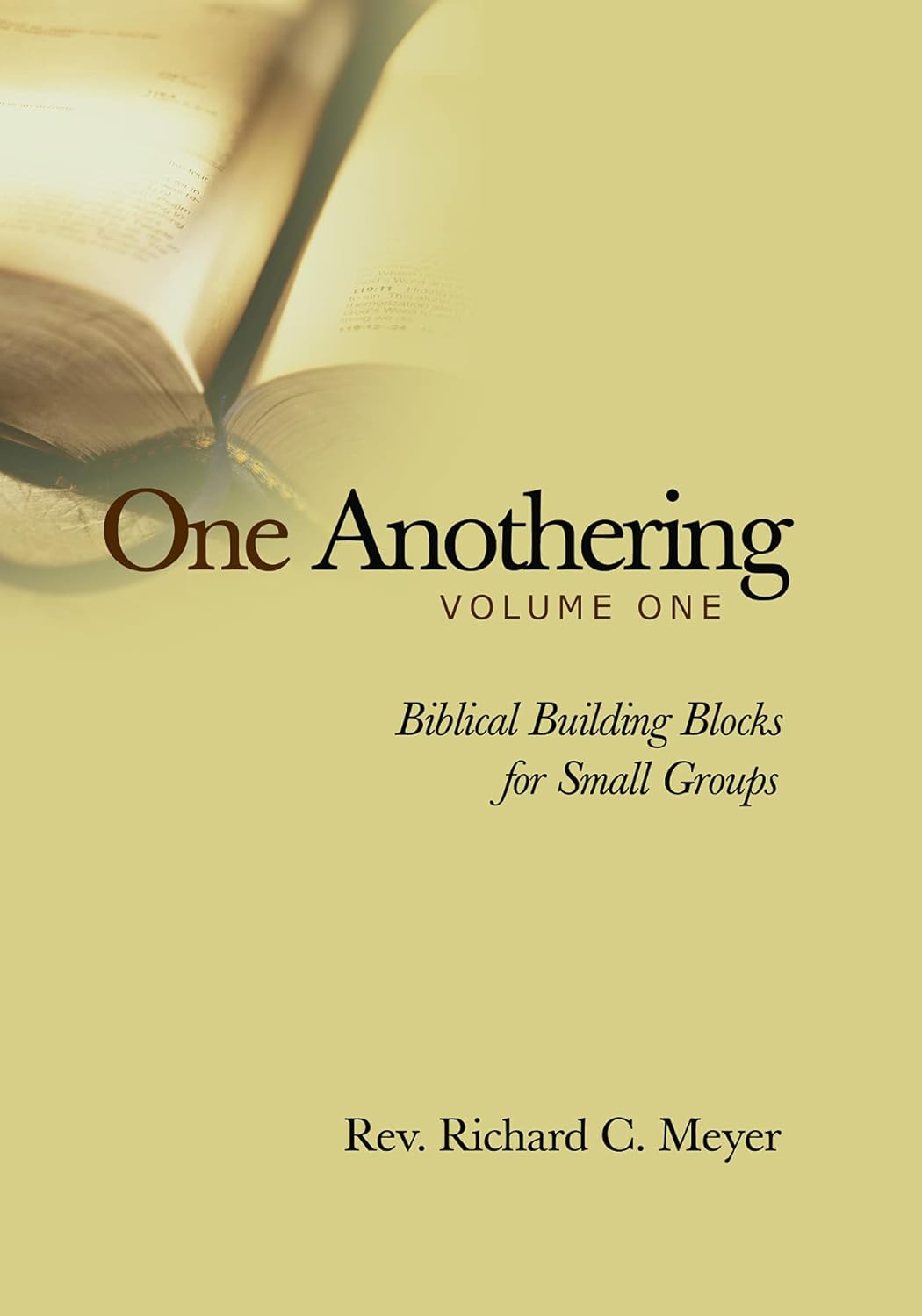One Anothering, Volume 1: Biblical Building Blocks for Small Groups ...