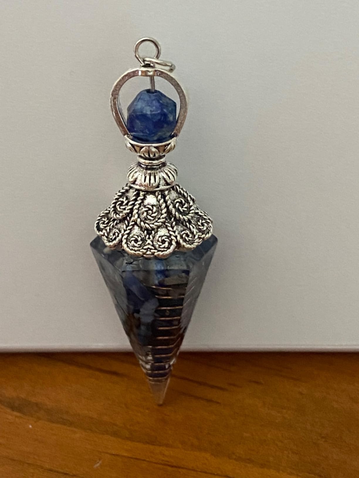 GEHECRST Natural 7 Chakra Healing Crystal Dowsing Pendulum Reiki ...