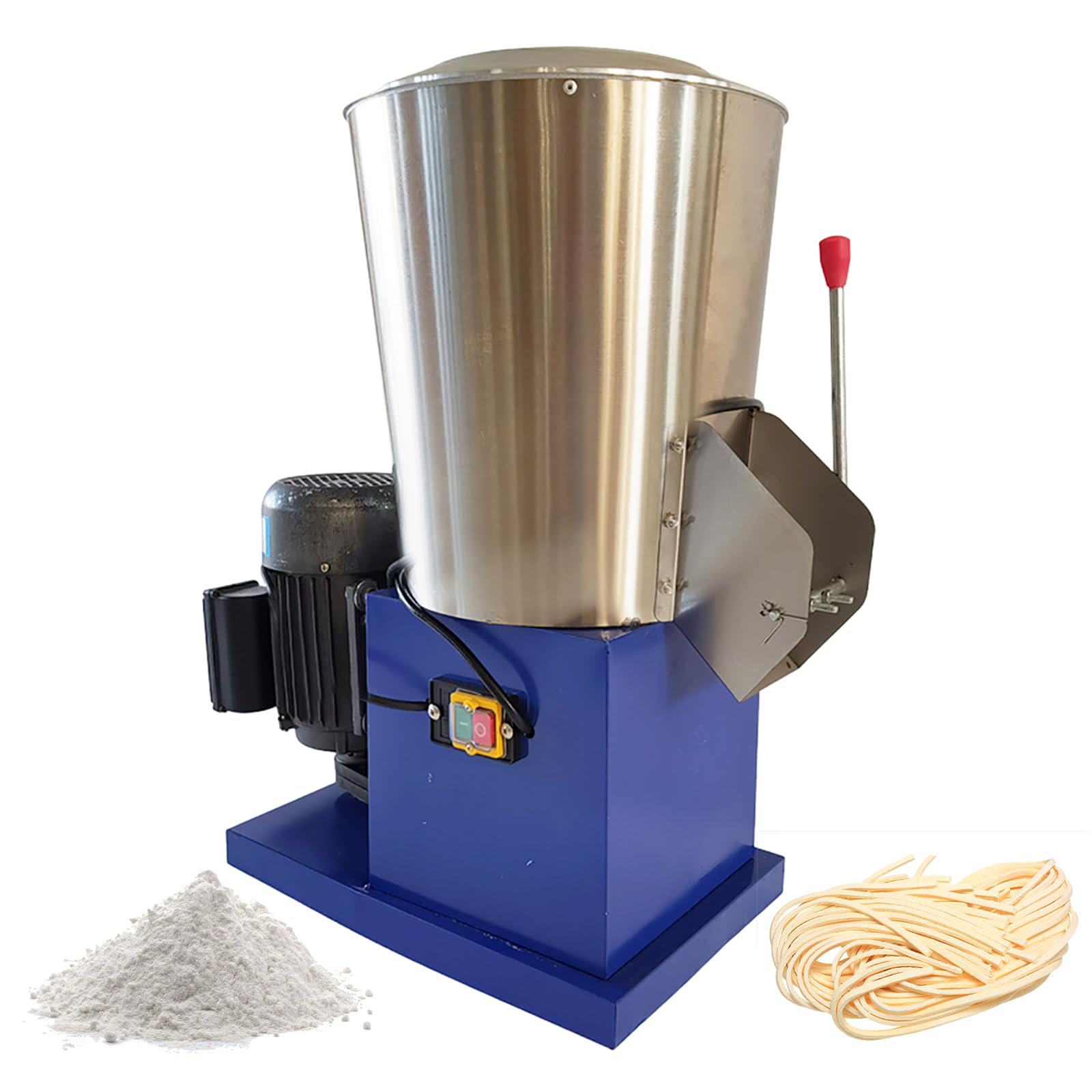 Amazon.com: EQCOTWEA Dry Flour Mixer Machine Dough Maker 15KG Vertical ...