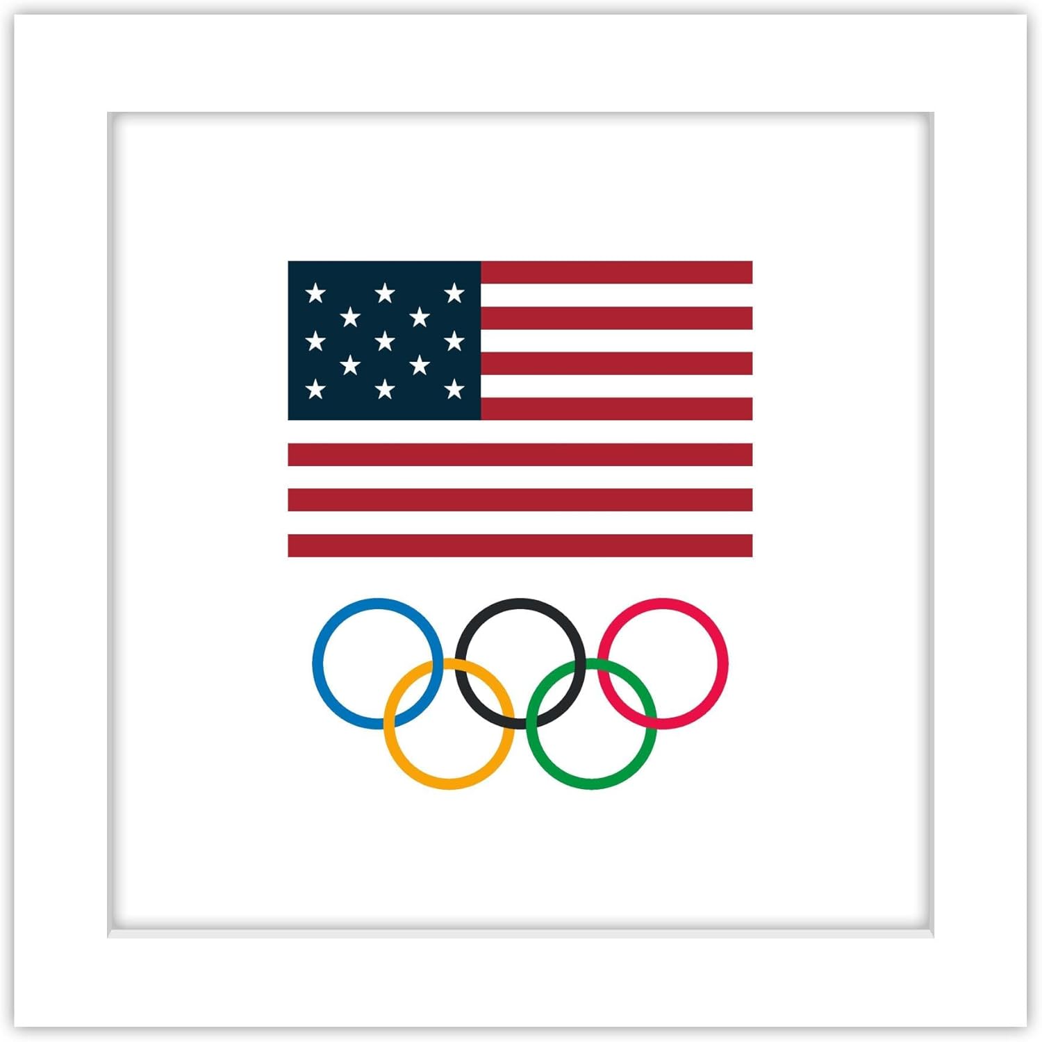 Amazon.com: Trends International Gallery Pops Team USA - Flag and ...