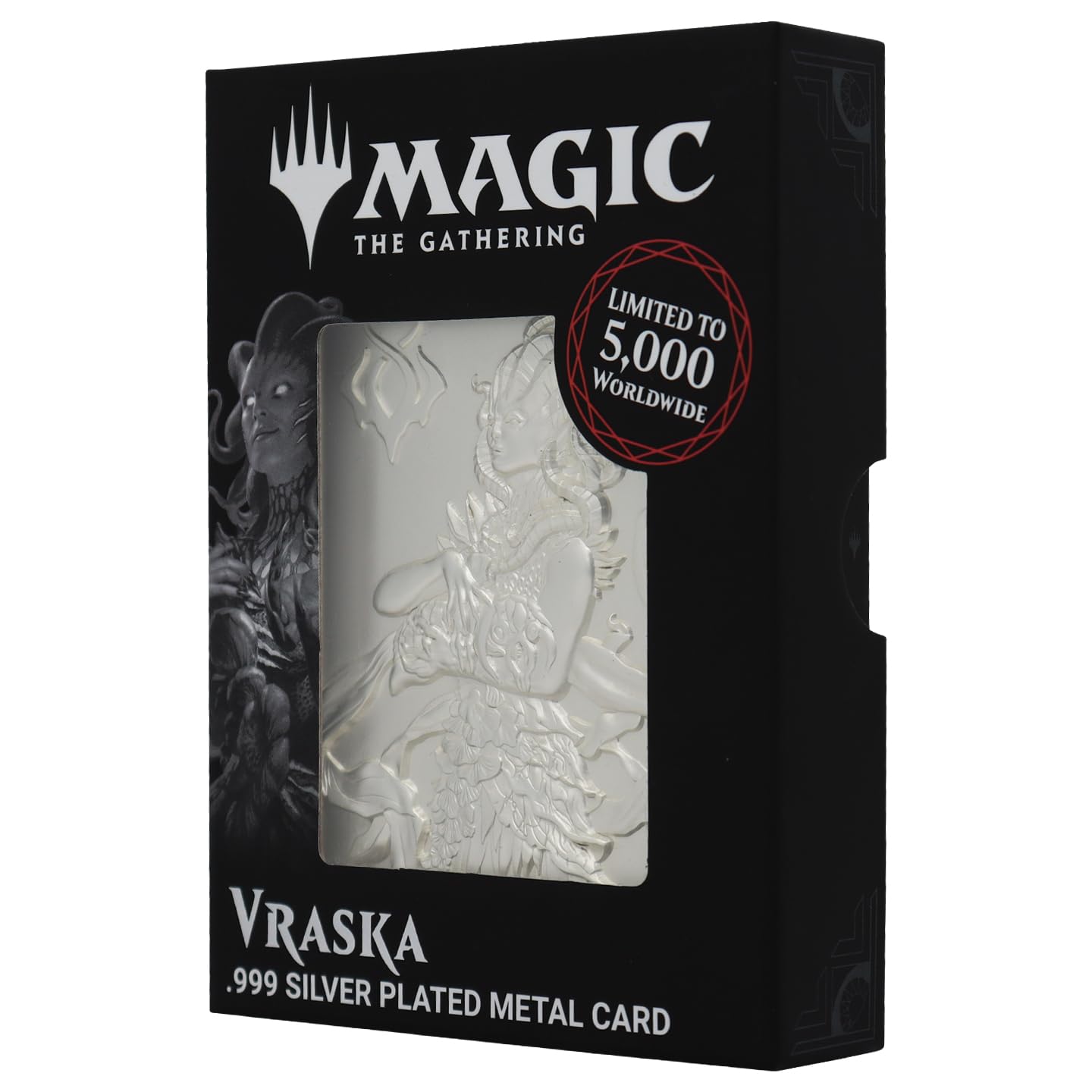 Amazon.com: Magic The Gathering Vraska .999 Silver Plated Limited ...