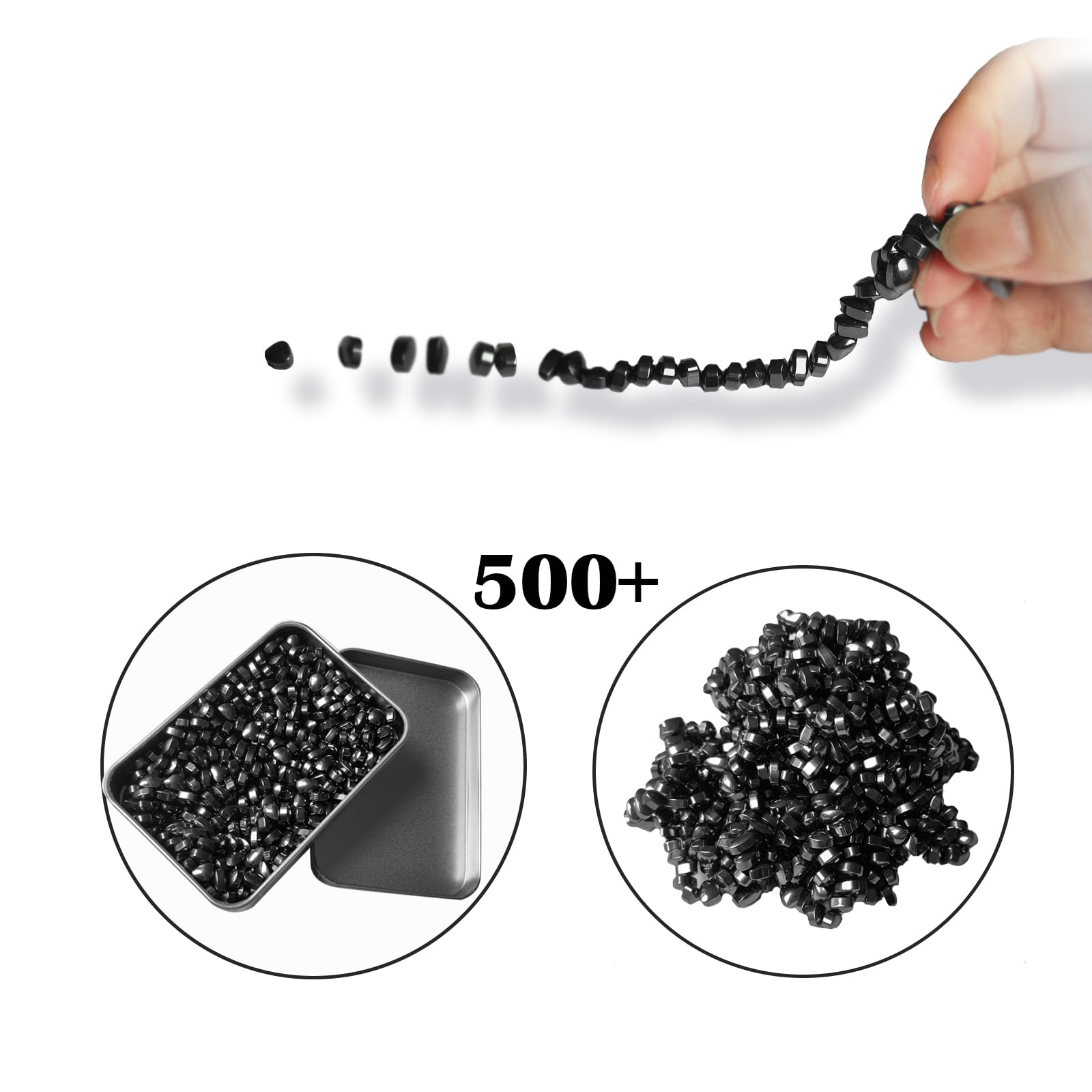 Snapklik.com : Mini Magnetic Ball, Over 500 Ferrite Mini Magnet Stones ...