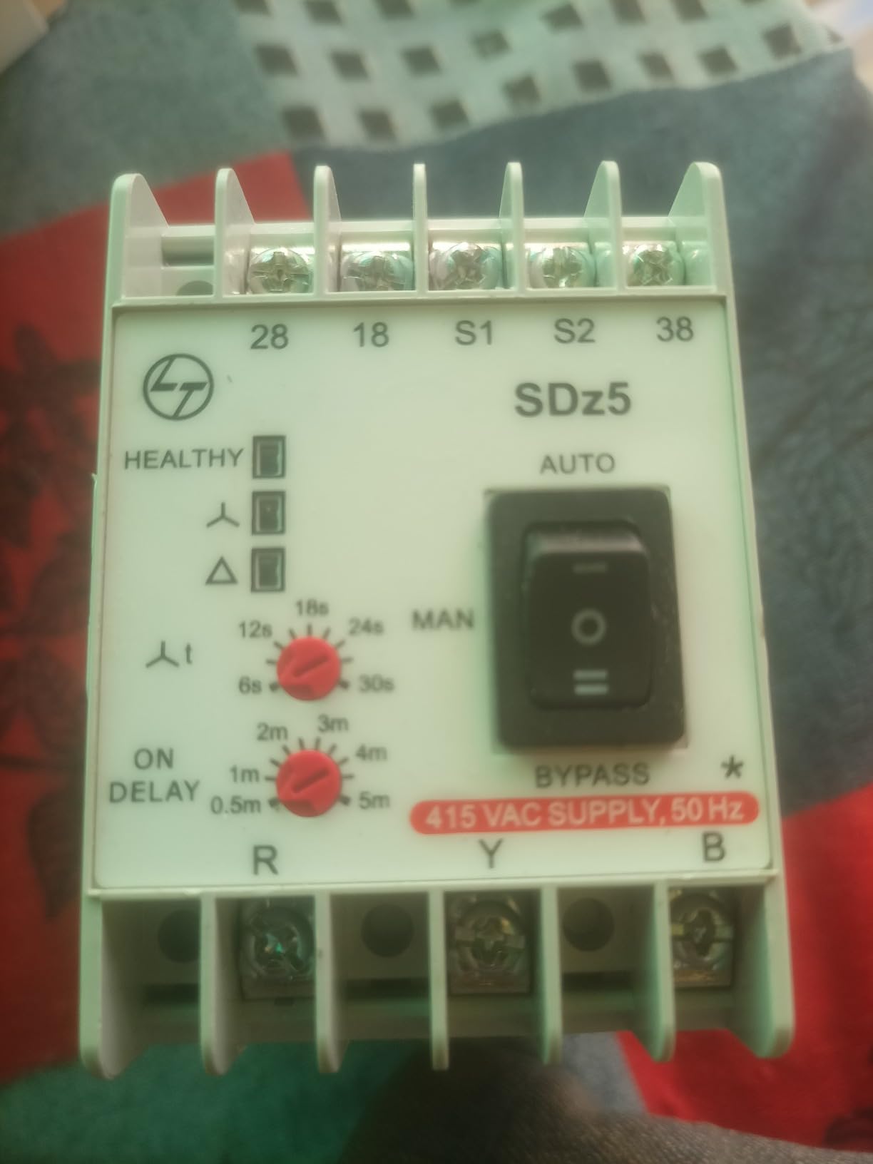 SDz5 415V L&T Single Phase Preventer Relay, For Electrical Panels ...