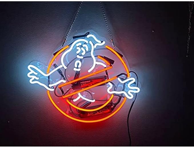 Prouten 17in Ghost Busters Ghostbuster Neon Sign Acrylic Beer Pub Bar ...
