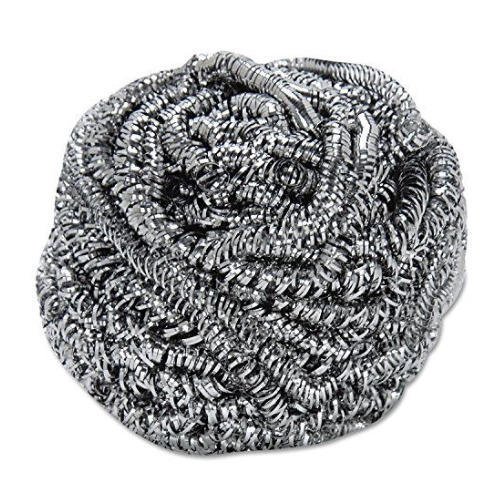 Stainless Steel Pot Scrubber, 5 Packs of 12 : Amazon.in: Home Improvement