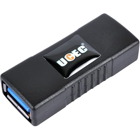 Amazon.com: USB 3.0 Female to Female Extension Connector Adapter (2 ...