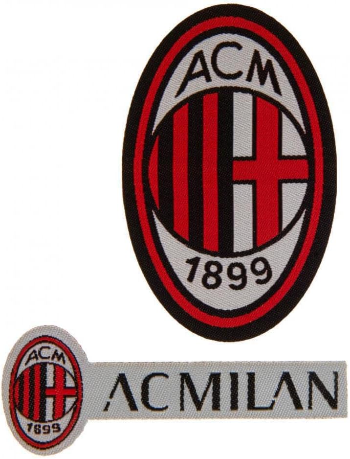 Amazon.com: AC Milan Twin Patch Set