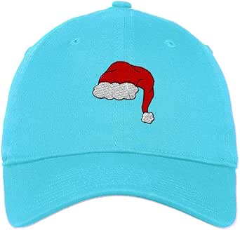 Speedy Pros Soft Baseball Cap Santa Hat Embroidery Christmas Santa Hat ...