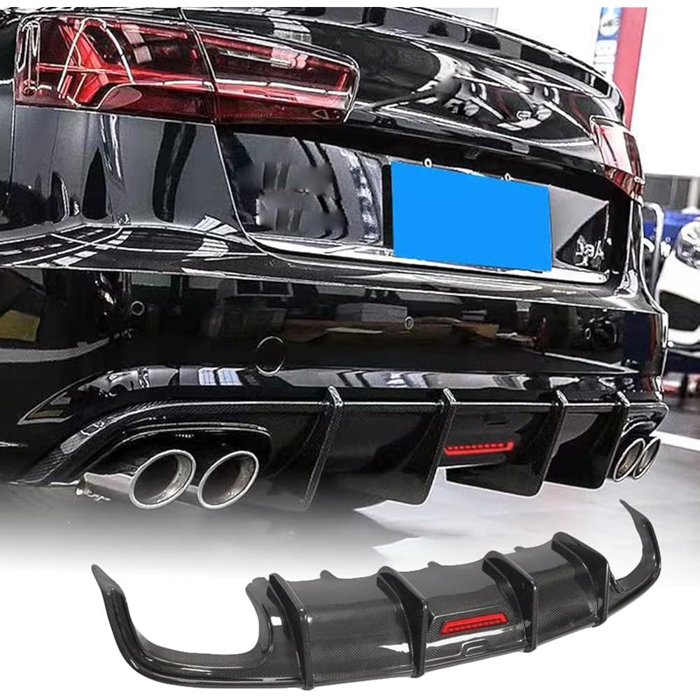 $23/mo - Finance Carbon Fiber Rear Diffuser for Audi A6 Sline S6 2016 ...