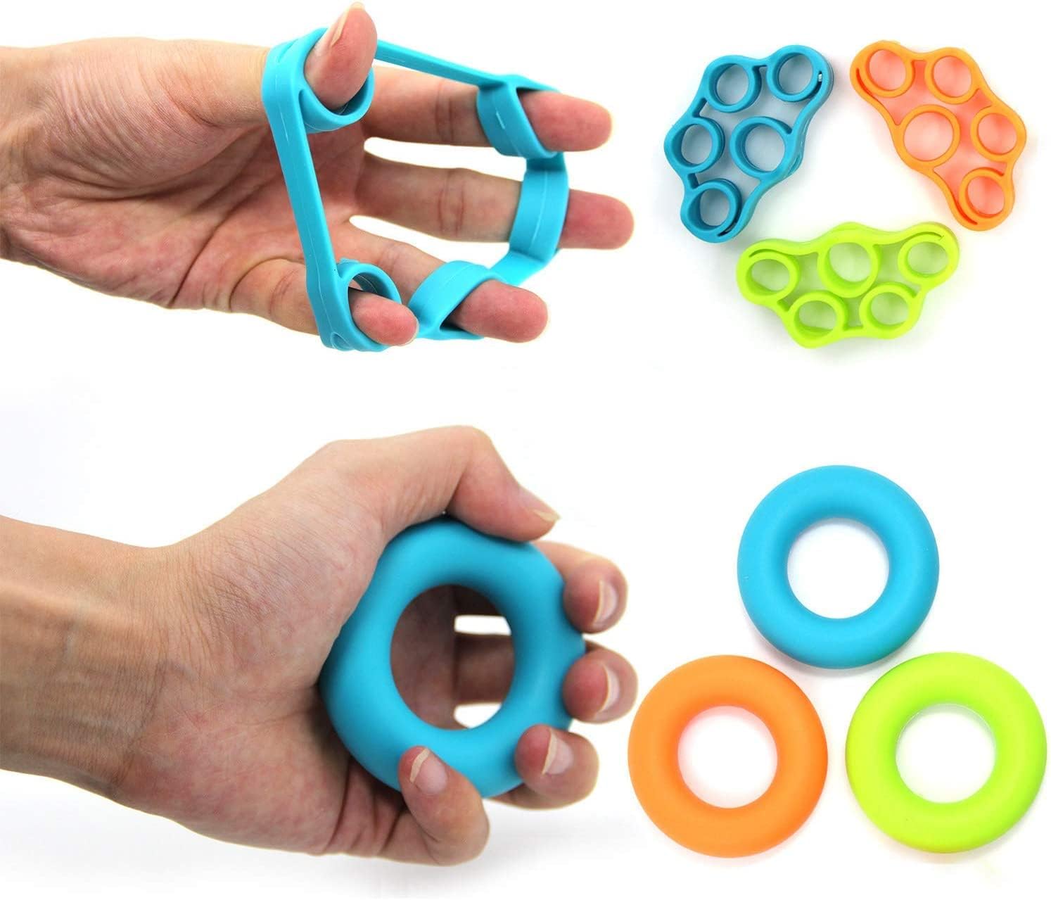 Hand Exercise Balls, Stress Relief Balls for Hand Therapy Multiple ...