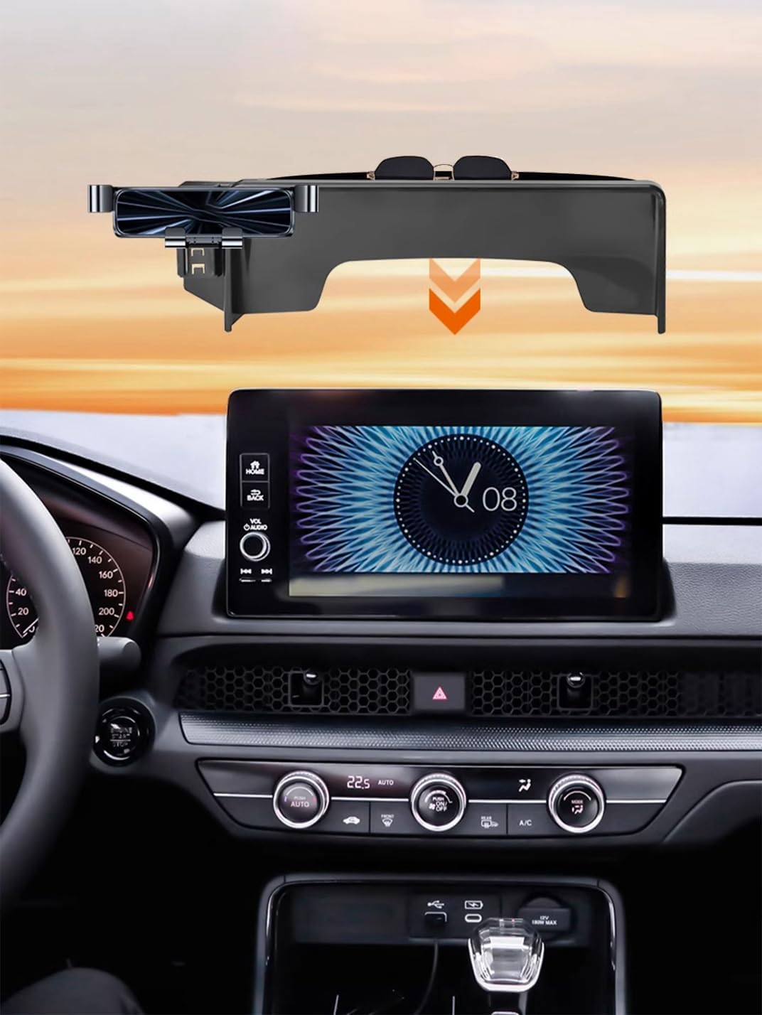 Amazon.com: Martoffes™ Screen Phone Holder Made for CR-V 2023 to 2025 ...