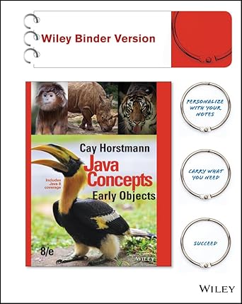 Amazon | Java Concepts, Binder Ready Version: Early Objects | Horstmann ...