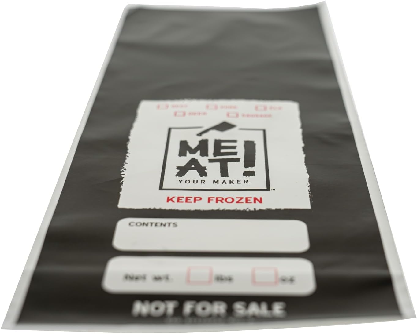 Amazon.com: MEAT! 100 Pack of 1 Pound Meat Bags for All Post-Processing ...