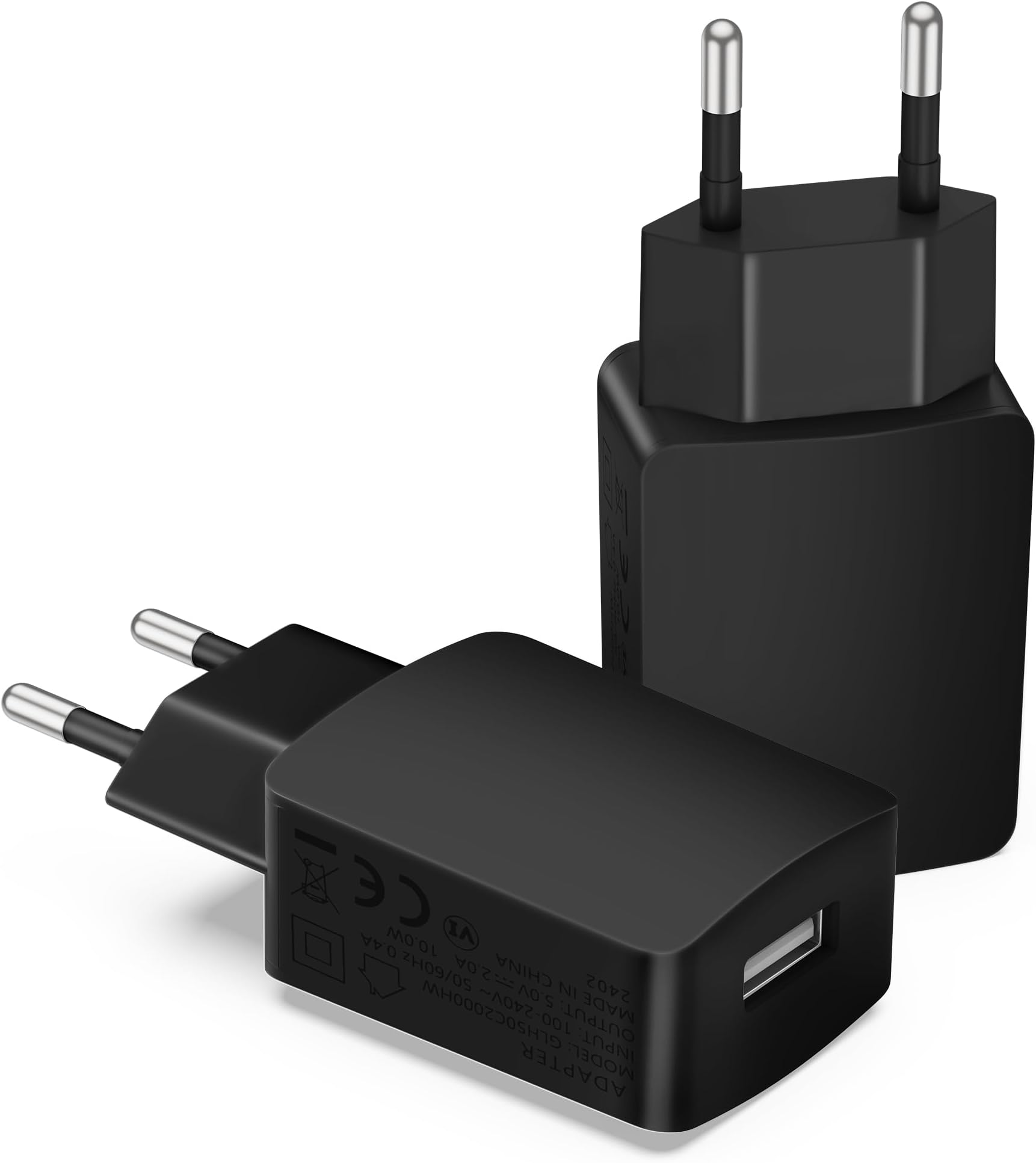 2er-Pack USB Netzteil 5V 2A USB Ladegerät Stecker Netzstecker ...