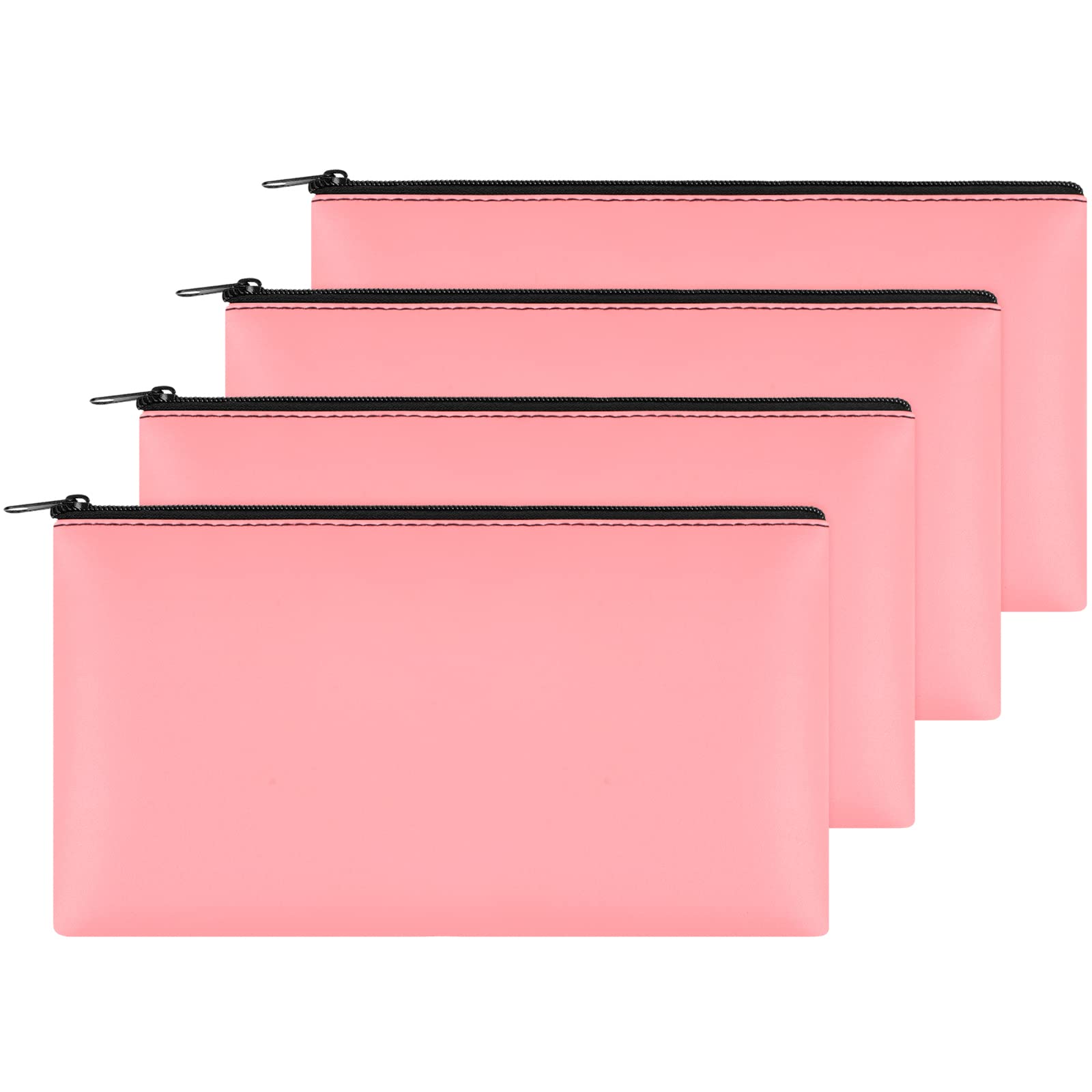 Snapklik.com : 4Pack Money Bag 11 X 6" - Safe Durable Waterproof PU ...