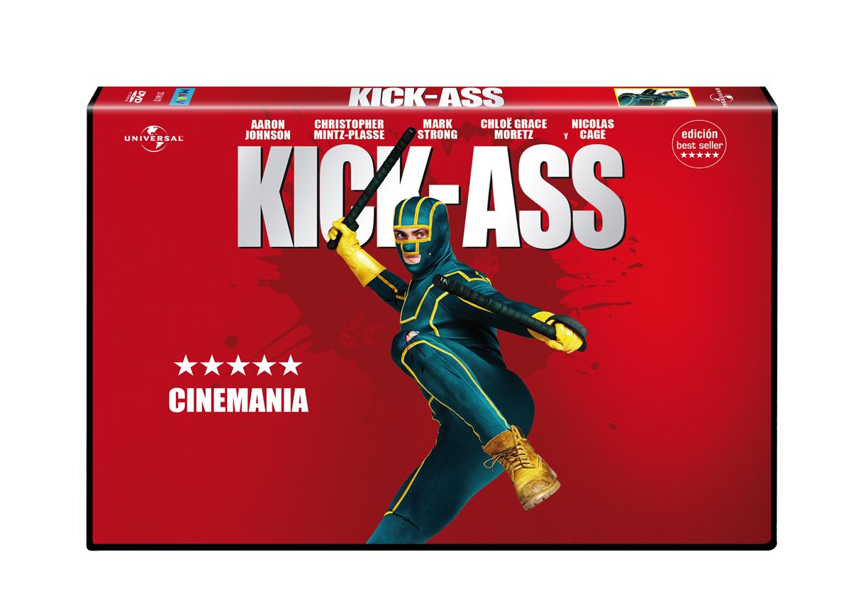 Kick Ass [DVD]: Amazon.es: Cage, Nicolas, Johnson, Aaron, Grace Moretz ...