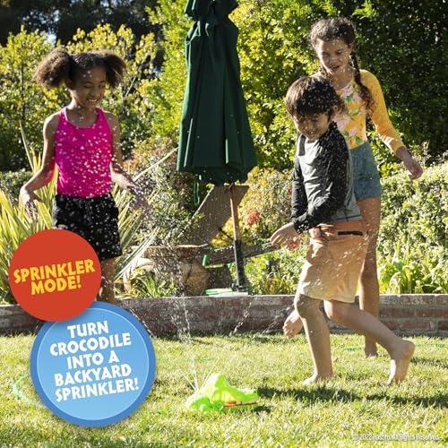 Snapklik.com : Crocodile Dentist Splash Water Game For Kids Backyard Sprinkler Outdoor Games For ...