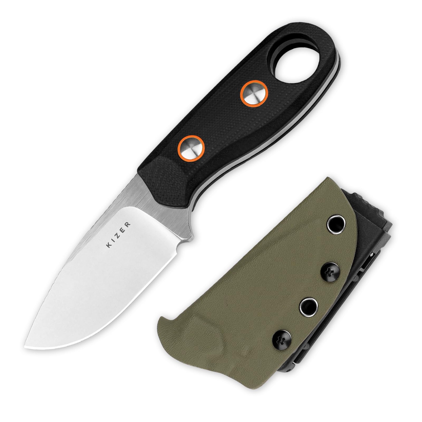 Kizer Beaver Fixed Blade Knife With Sheath 2 75 Nitro | Desertcart QATAR