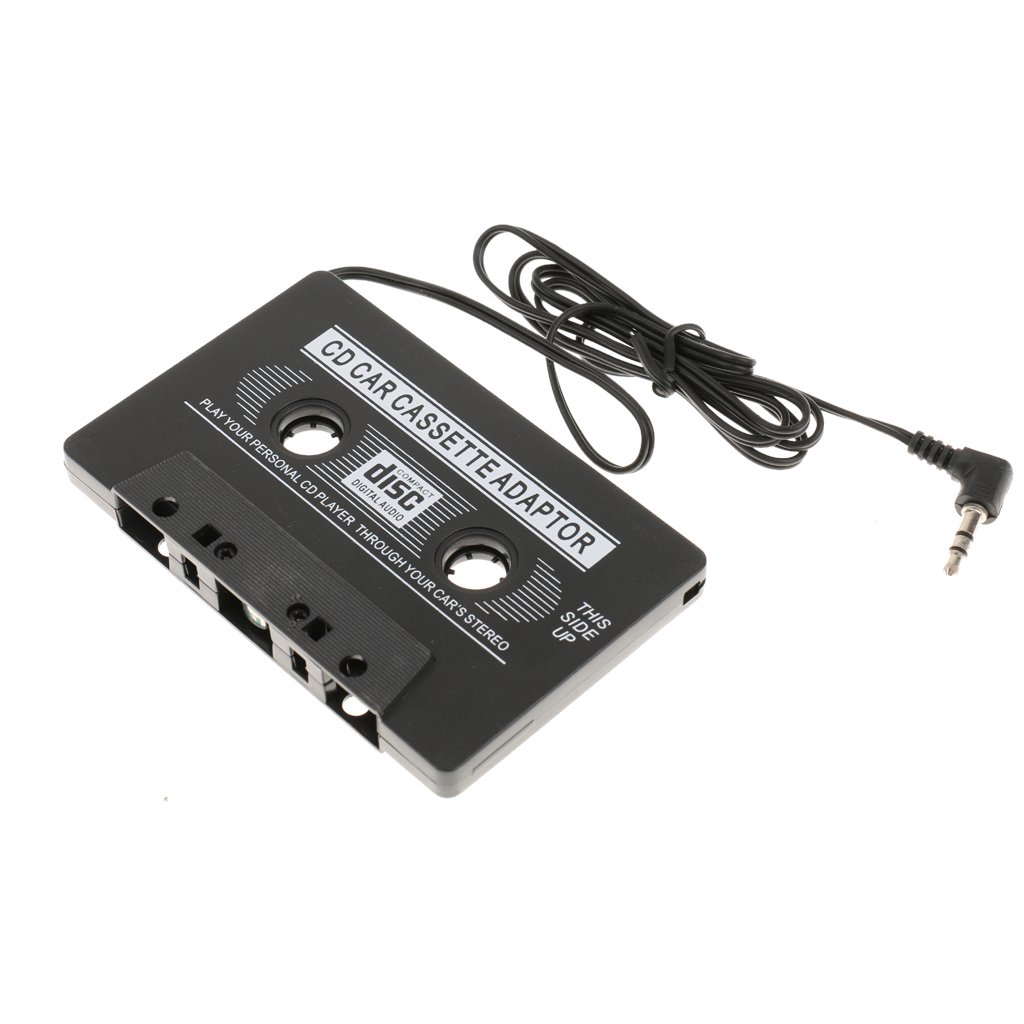 Rare Black Stereo 3.5MM Car Audio Tape Cassette Adapter Converter for ...