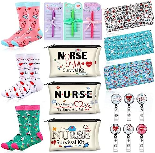 Amazon.com: Kolewo4ever 118pcs Nurse Appreciation Gifts Nurses Week ...
