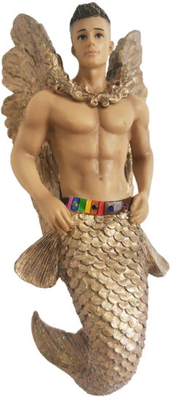 Amazon.com: December Diamonds Rainbow Merman Christmas Ornament 5555110 ...