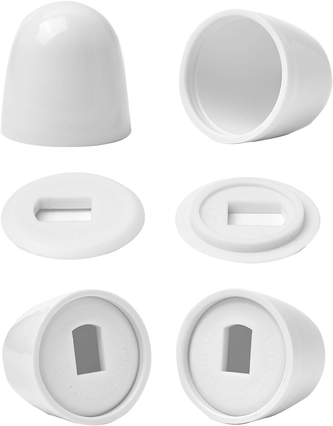Amazon.com: Danco, White 88877 Universal Twister Toilet Caps, Plastic ...