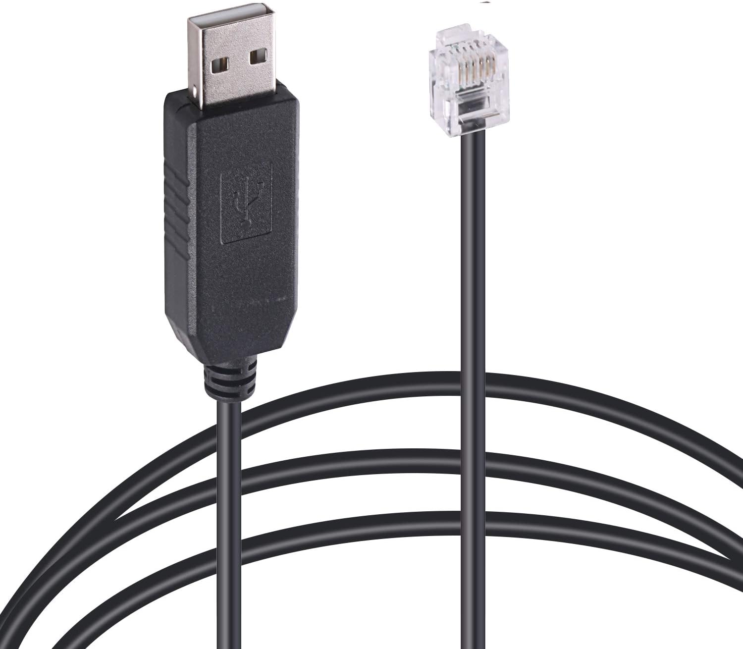 Amazon.com: 6FT USB to RJ11 RS232 Serial Cable for Meade LX200 ACF ...