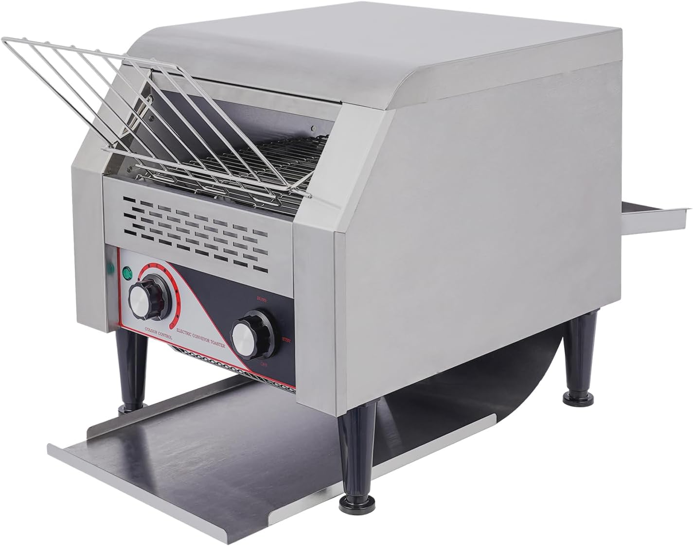 Amazon.com: Conveyor Toaster 300 Slices/Hour, Commercial Bread Toaster ...
