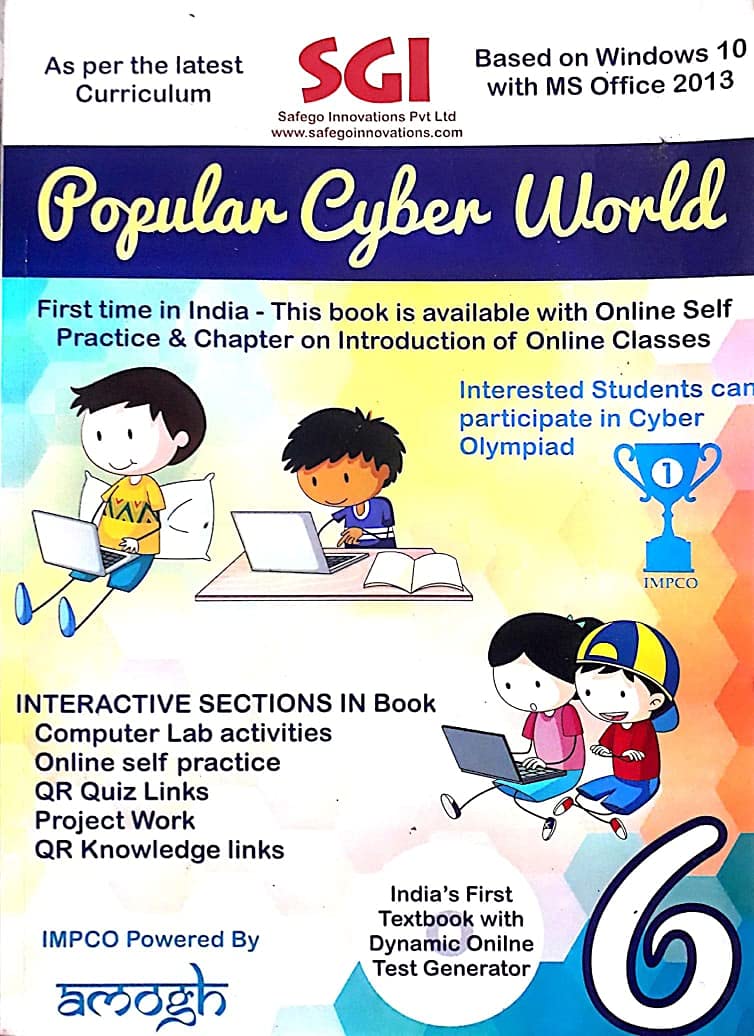 Buy Popular Cyber World Class 6 Book Online at Low Prices in India ...
